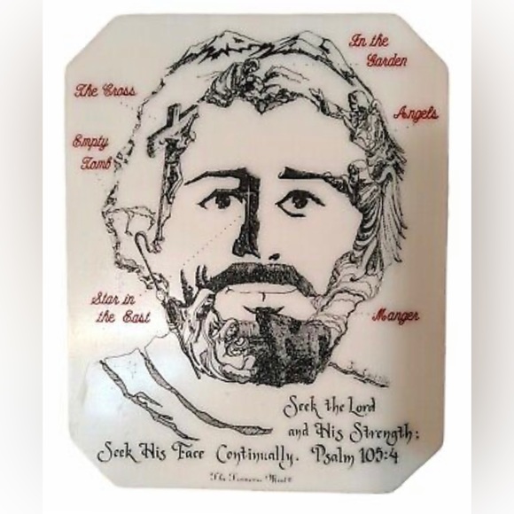 The Tennessee Mint | Art | Vintage 986 Face Of Christ Artist Joe ...